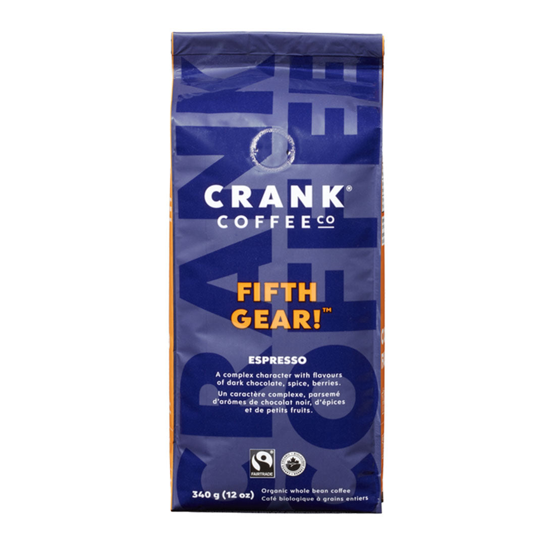 Crank Coffee - Fifth Gear - Espresso Roast - Whole Beans – KindHuman