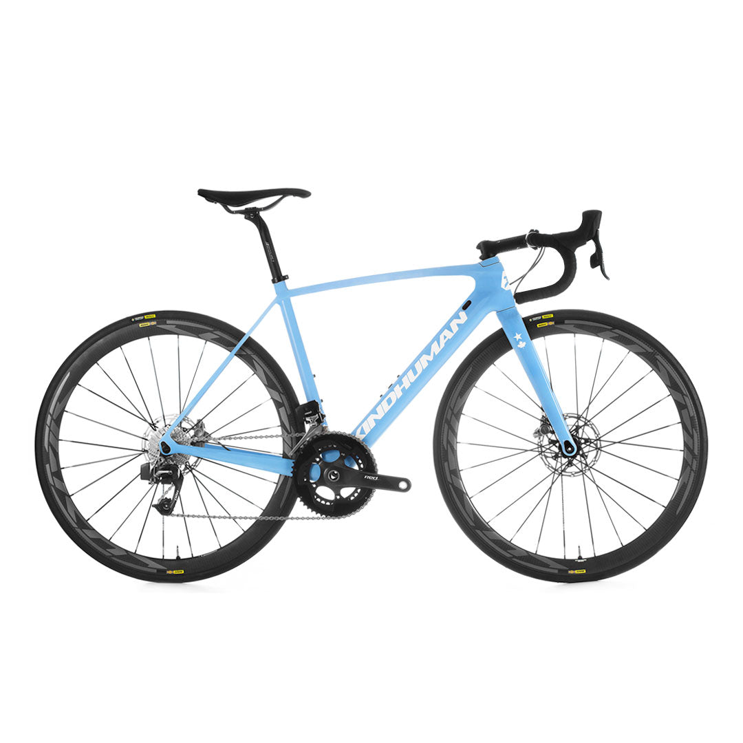 Carbon Road Bike with Disc Brakes Custom Made by KindHuman Toronto